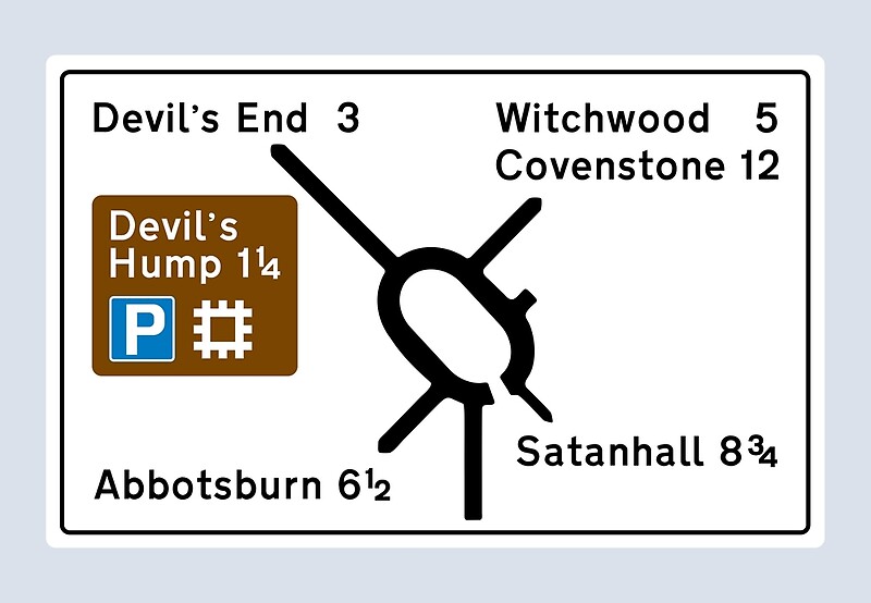 "ROUTE 666" by Clayton Hickman | Redbubble