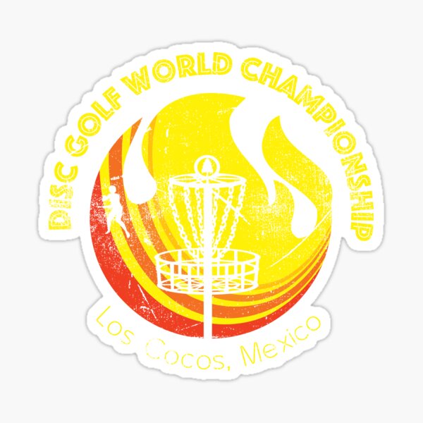 "Disc Golf World Championship T-Shirt" Sticker for Sale by f-rico ...