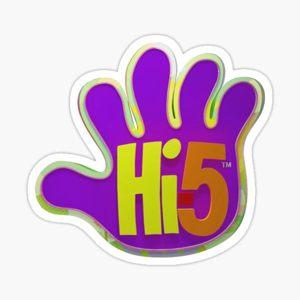 Hi Five Stickers | Redbubble