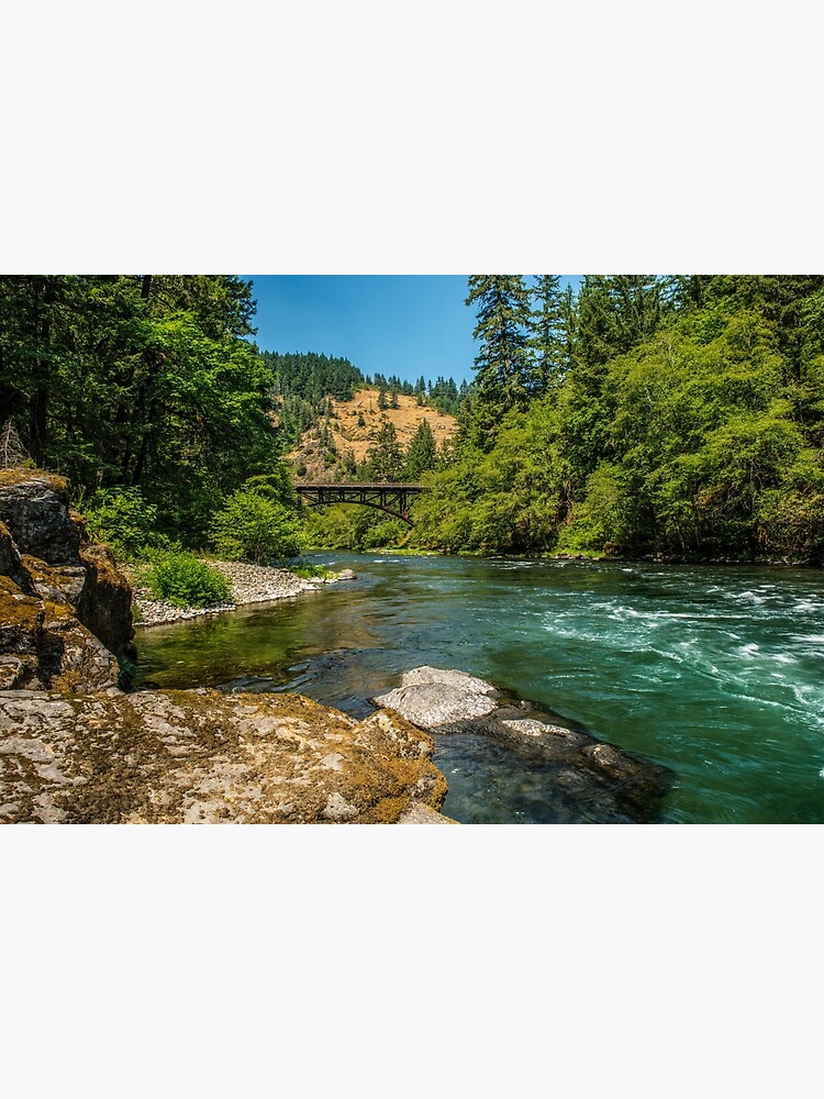 "Historic Mott Bridge" Poster by GeorgeBuxbaum | Redbubble