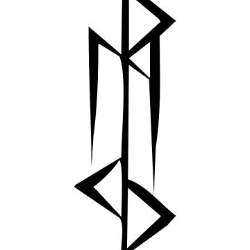 "Freyja Rune - Binding Rune Freyja - Freja Rune - Pagan - Norseman - Valkyrie" Canvas Print for ...