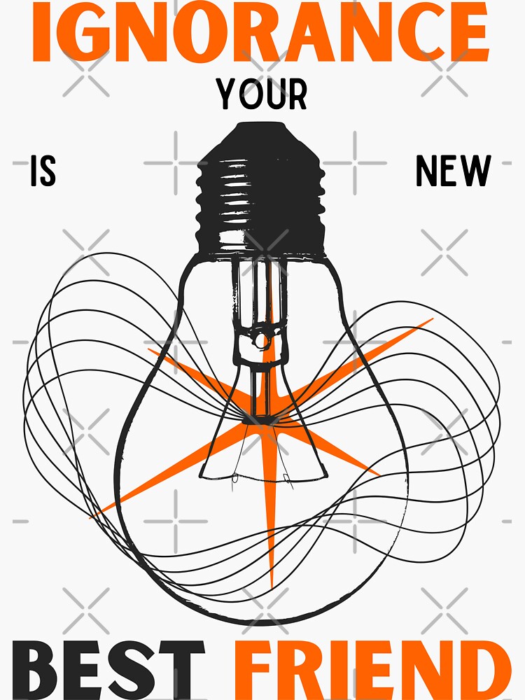 "Ignorance Is Your New Best Friend (Paramore)" Sticker for Sale by ...