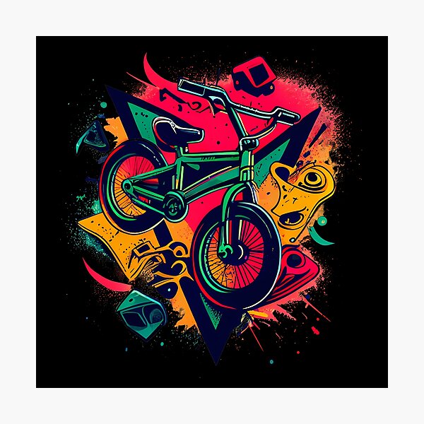 "BMX designs with a bold and colorful flair, perfect for riders looking ...