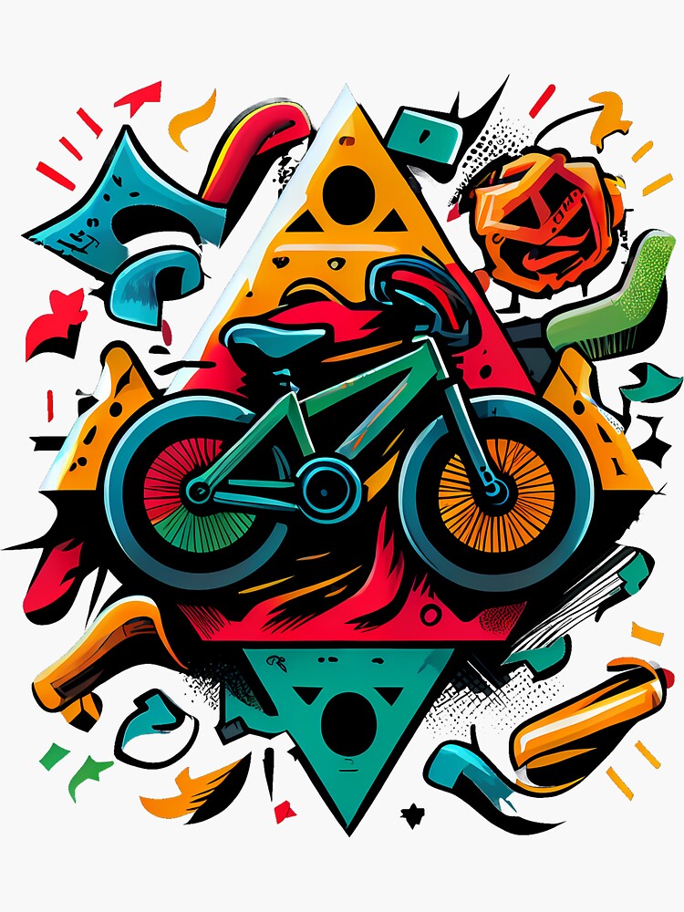 "BMX designs with a bold and colorful flair, perfect for riders looking ...