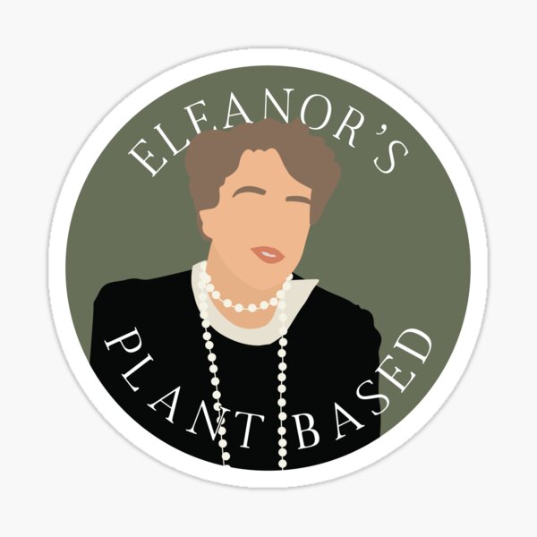 "Eleanor's Plant Based Eleanor Logo" Sticker for Sale by EleanorsPB ...