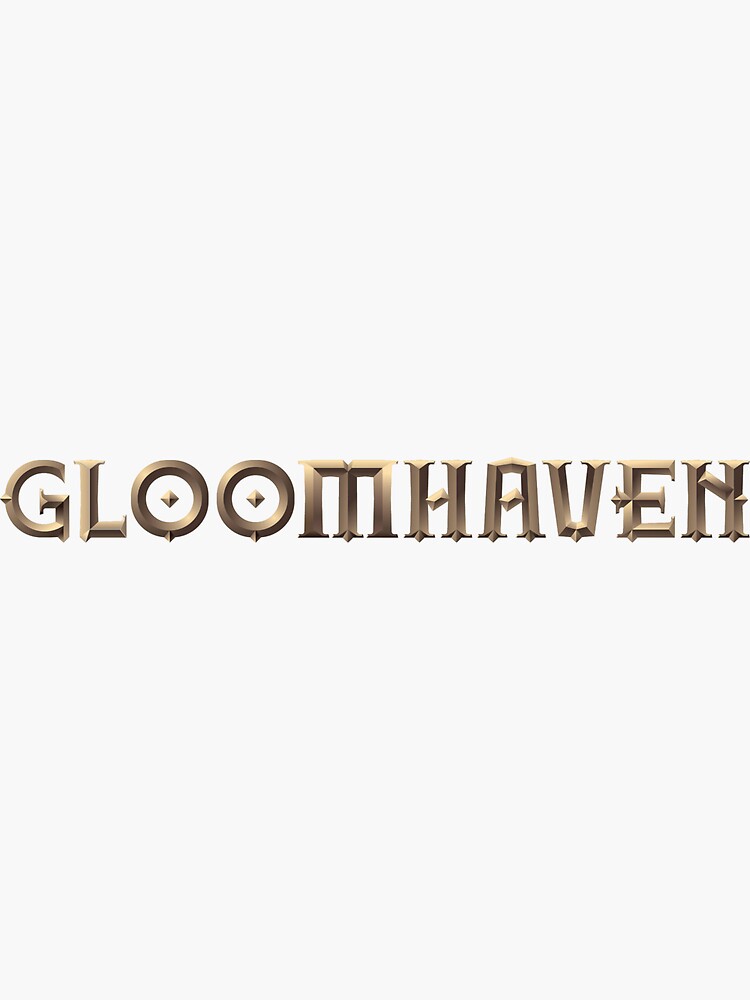 "Gloomhaven" Sticker for Sale by Cherrywise Co. | Redbubble