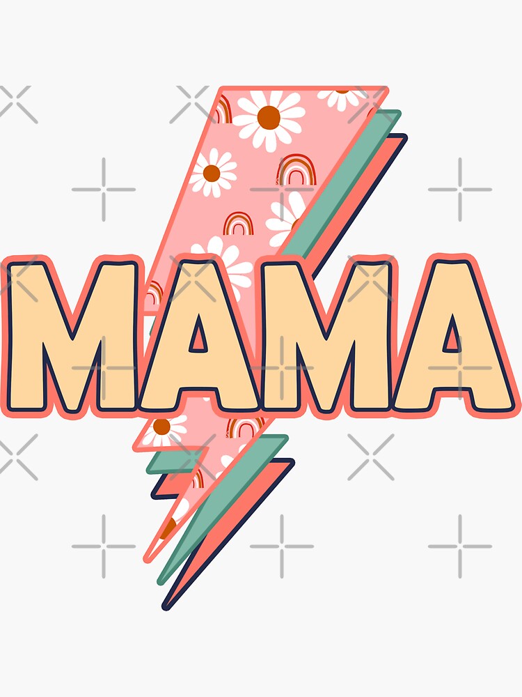 "Mama" Sticker for Sale by Pularts Store | Redbubble
