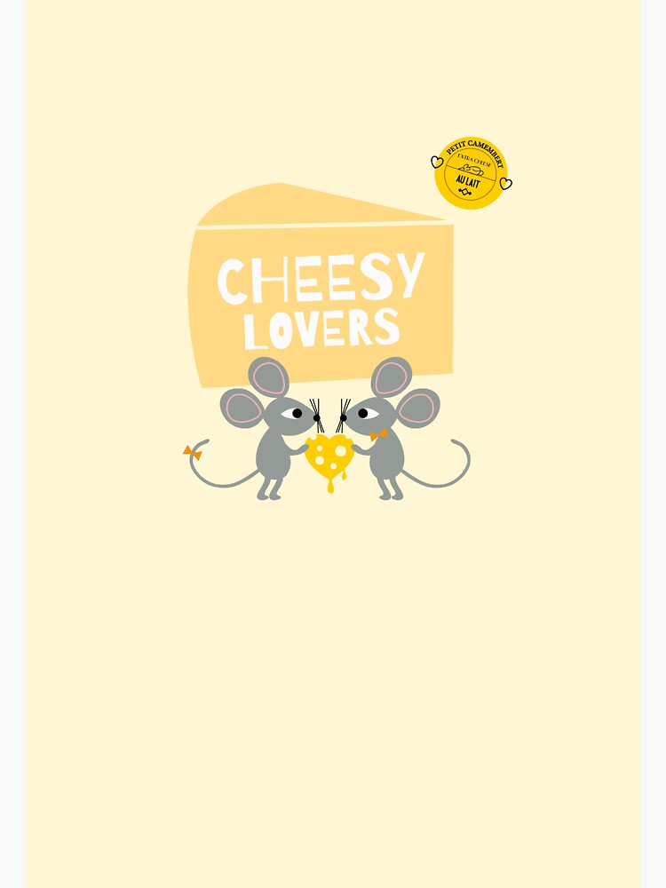 "Cheesy Lovers, Cute Mouse, Cute Mice, Mouse Lover, Mouse Couple ...