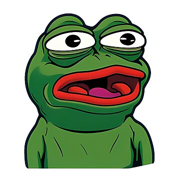 "Pepe Shock" Sticker for Sale by Nodrazir | Redbubble