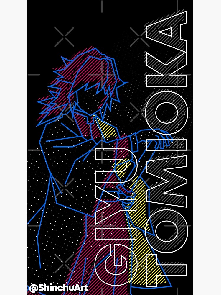 "Giyu Tomioka [Neon Shadow Art Style]" Poster for Sale by Shinchu-art ...