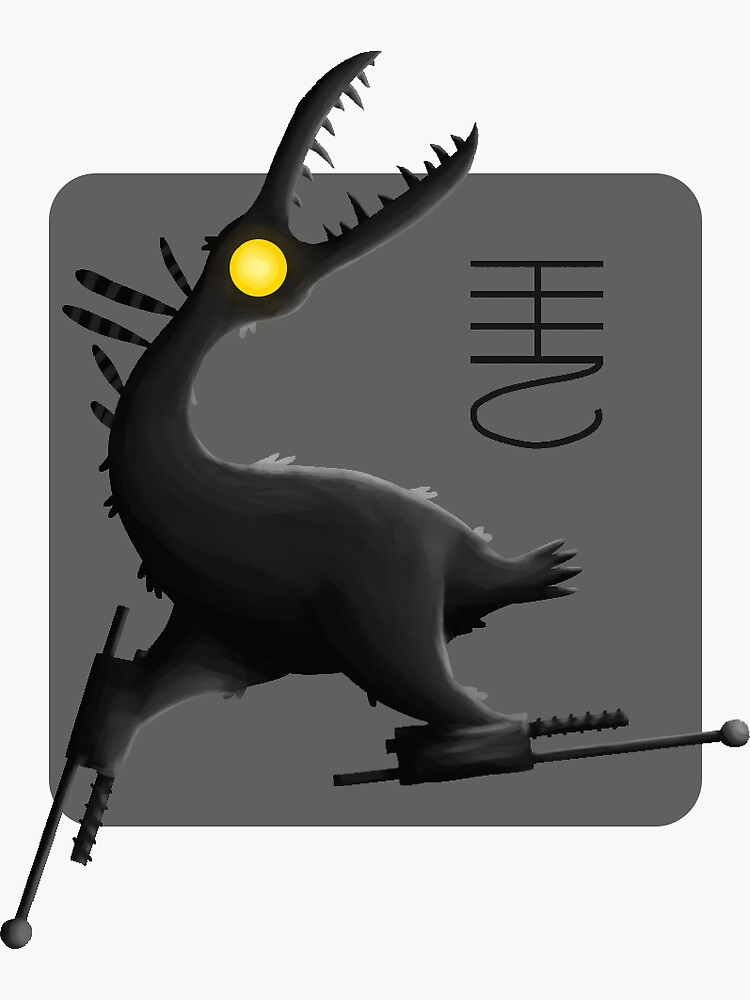 "Miros Bird Hunter Background" Sticker for Sale by Tree-Sparrow | Redbubble