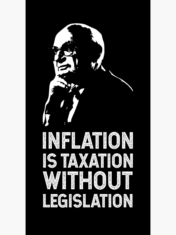 "The Inflation" Sticker for Sale by franklinprintco | Redbubble