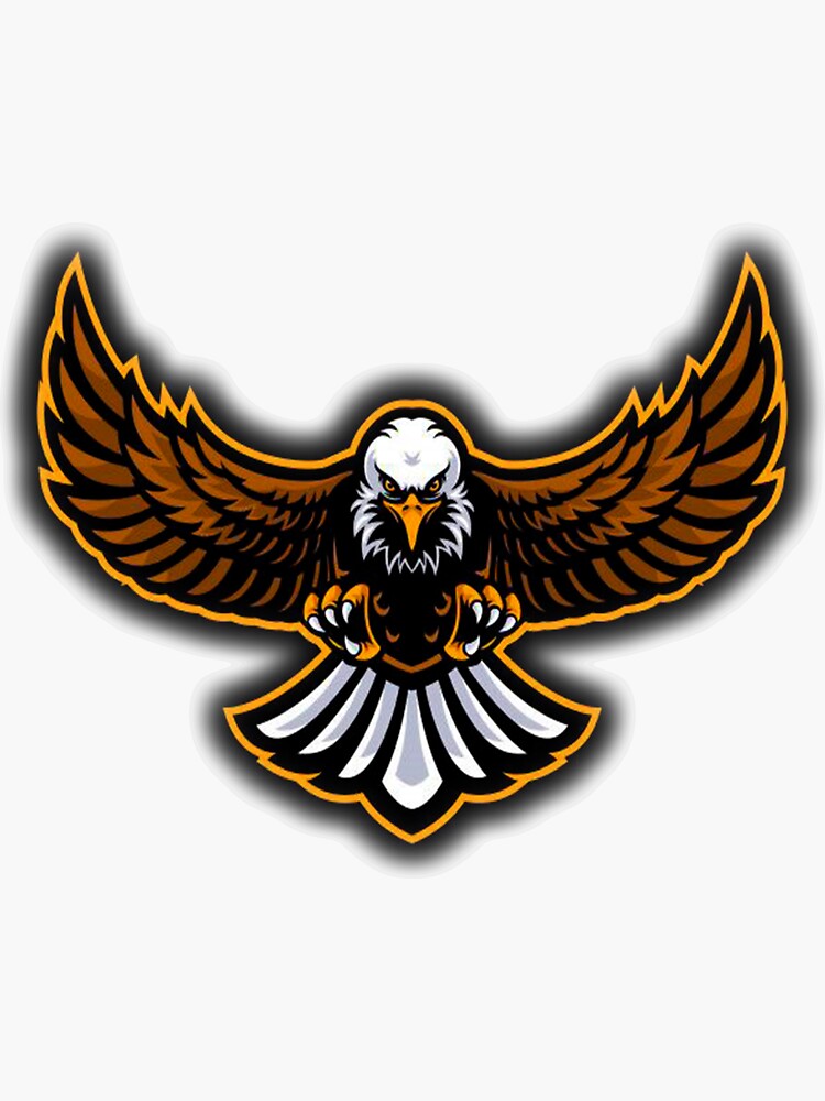 "Eagle bird" Sticker for Sale by ELMO7MADY | Redbubble
