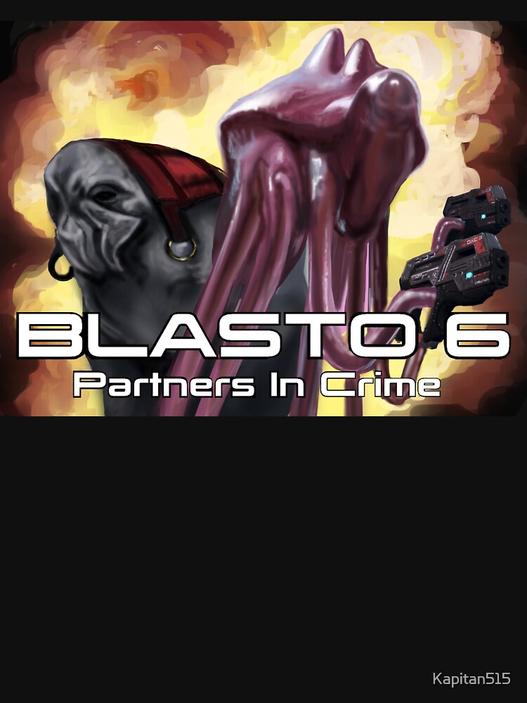 "Blasto Movie Poster" T-shirt for Sale by Kapitan515 | Redbubble | mass ...
