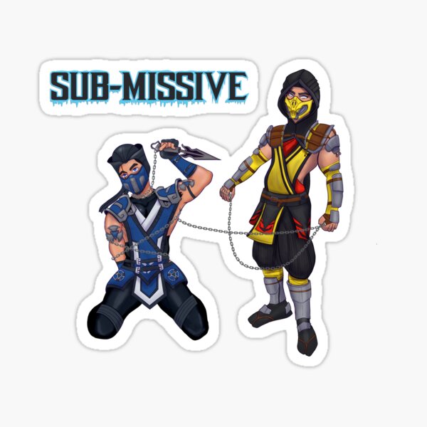 "Sub-missive" Sticker for Sale by ShiningGlimmer | Redbubble