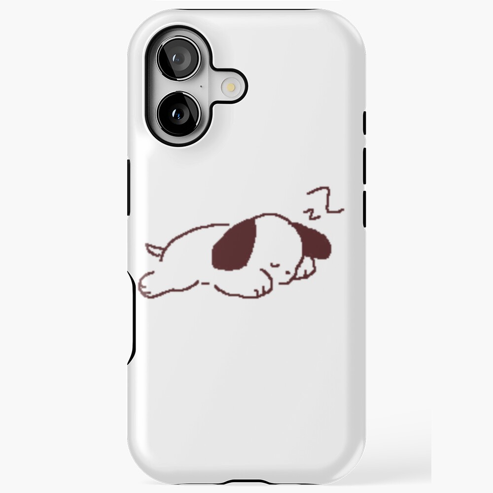 "Sleepy dog doodle cute core silly" Sticker for Sale by chompe | Redbubble