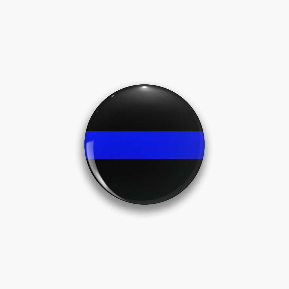 "Thin Blue Line" Sticker for Sale by rjbaldockdesg | Redbubble