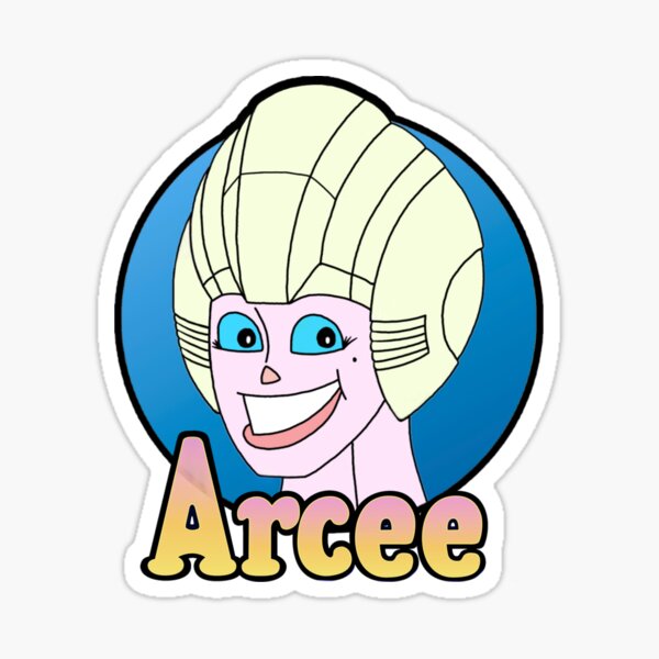 "Arcee, Archie-Styled" Sticker for Sale by TFMultiverse | Redbubble