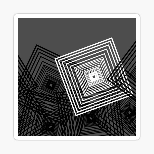 "VIBRATION XIV" Sticker by Ronald Quiroz | Redbubble