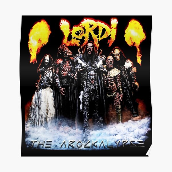 "lordi metal" Poster for Sale by meseve | Redbubble