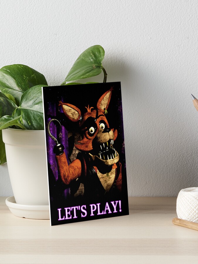 "FNAF Plus Foxy Poster" Art Board Print for Sale by inb4 | Redbubble