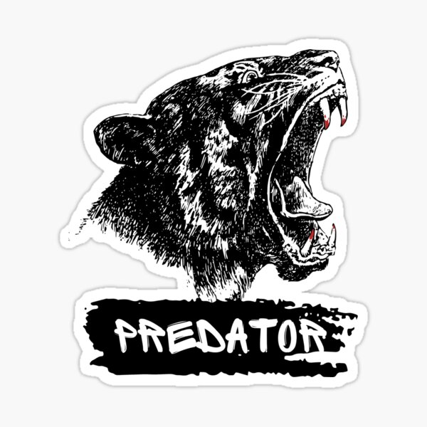 "Predator" Sticker for Sale by TomFitCL | Redbubble