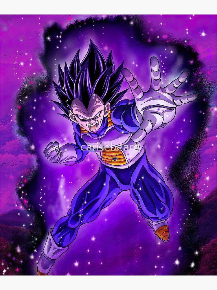 "Ego Form Prince Vegeta" Sticker for Sale by carisebeard | Redbubble