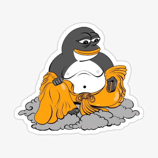 "Funny Tux penguin meme" Sticker for Sale by iplus | Redbubble
