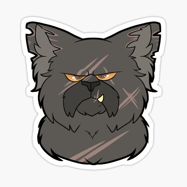 "Yellowfang Bust" Sticker for Sale by Draikinator | Redbubble