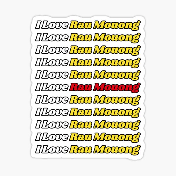 "'I Love Rau Mouong' Vietnamese Traditional Food - Delicious Text Based ...