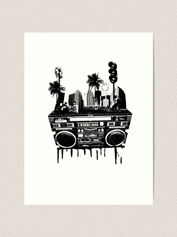 "ghetto" Art Print by skoolyp | Redbubble