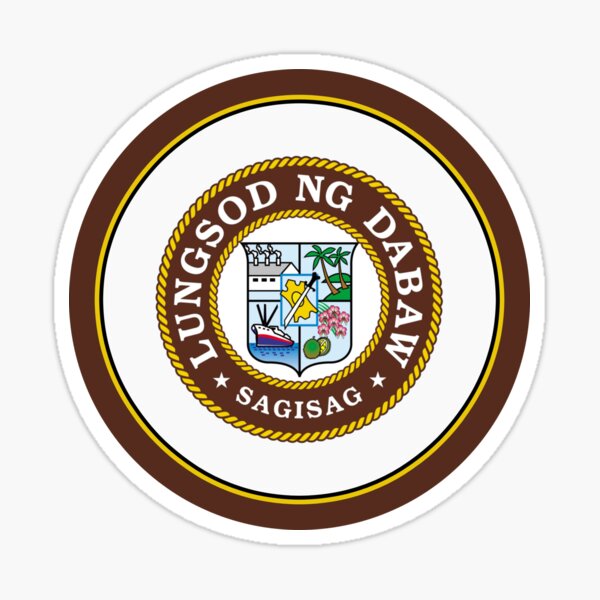 "City of Davao Philippines" Sticker for Sale by FedSherDesign | Redbubble