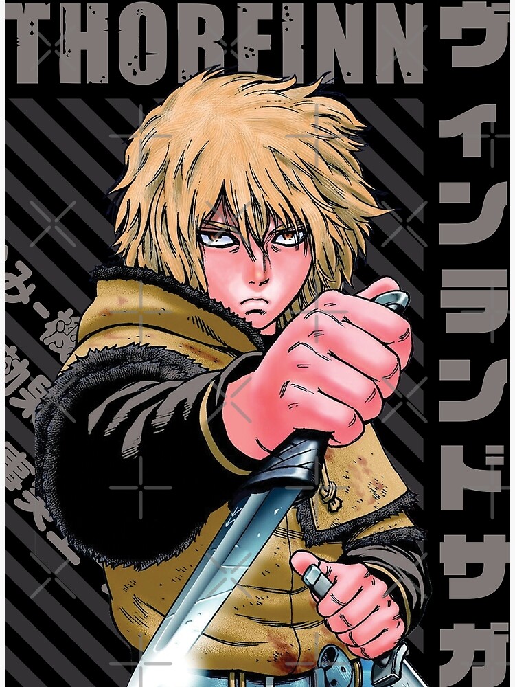 VINLAND SAGA - Thorfinn Karlsefni Premium Matte Vertical Poster