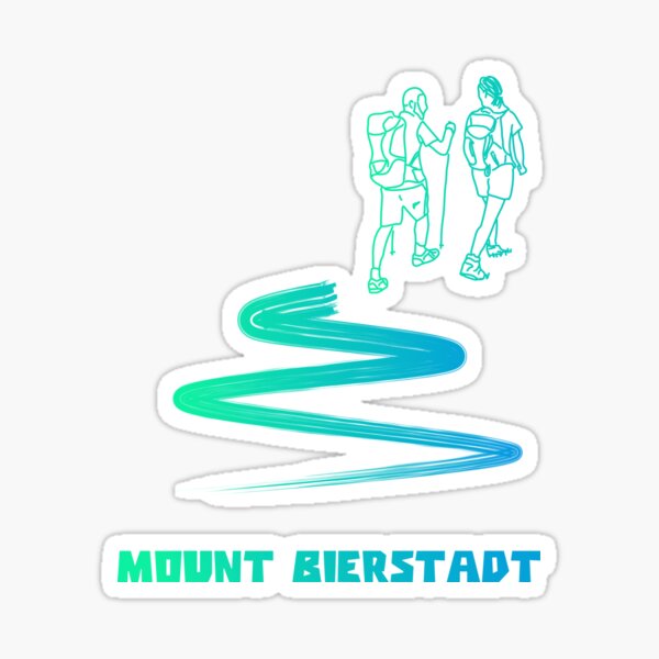 "Mount Bierstadt" Sticker for Sale by BerlinFIRE | Redbubble