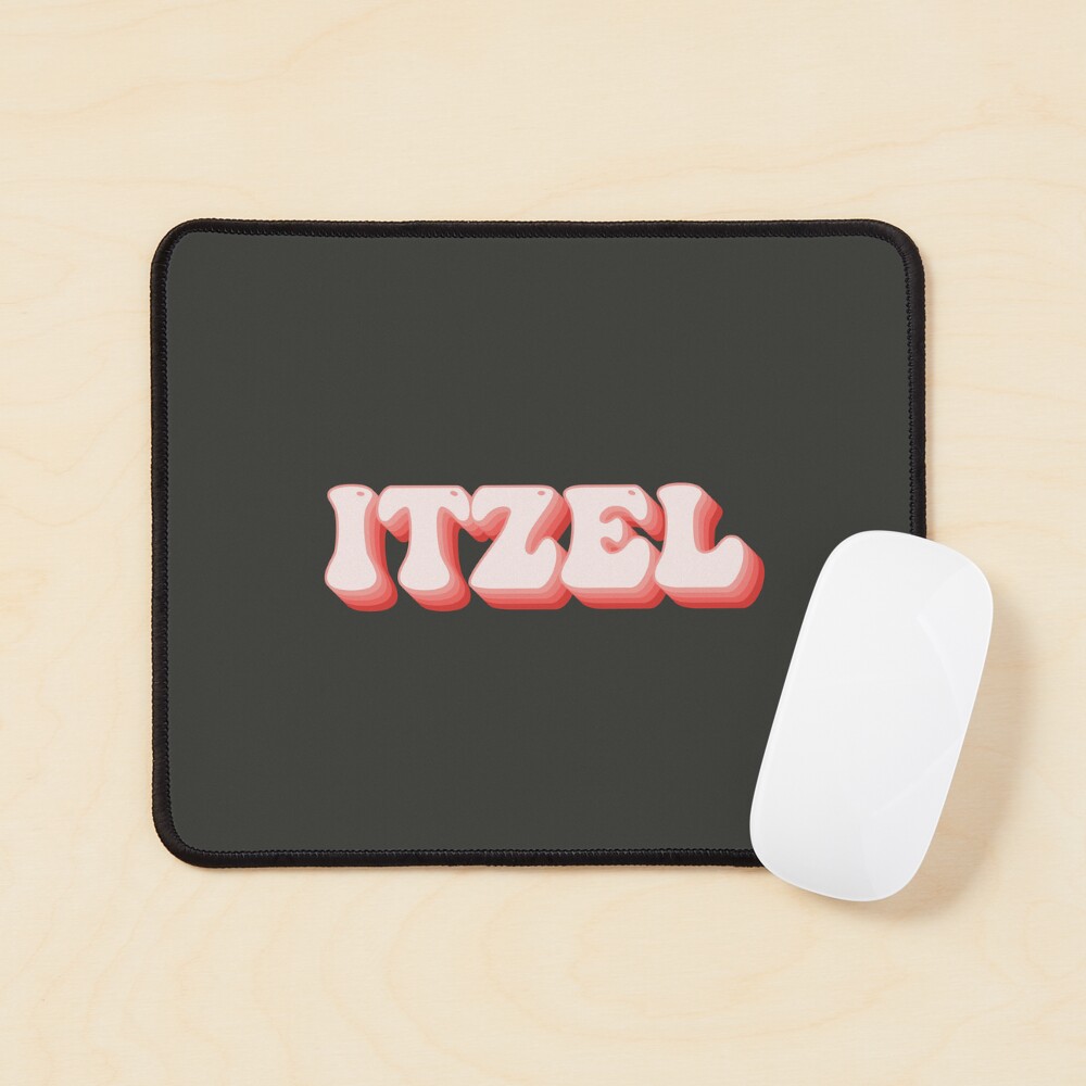 "Itzel - Name" Sticker for Sale by kindxinn | Redbubble