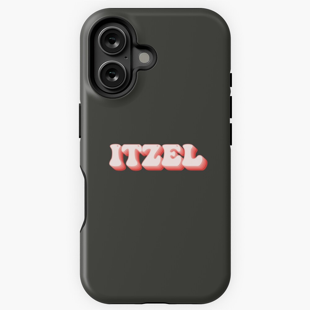 "Itzel - Name" Sticker for Sale by kindxinn | Redbubble