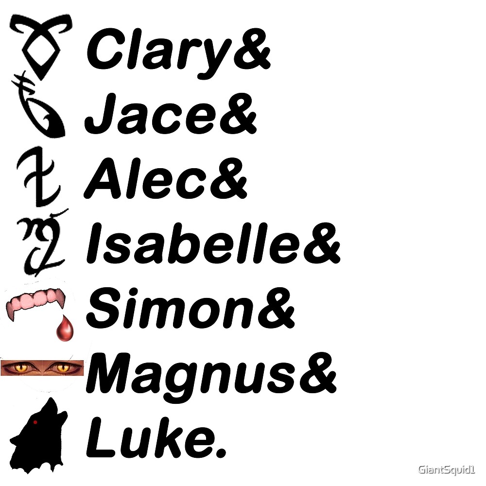 "Shadowhunter Names" by GiantSquid1 | Redbubble