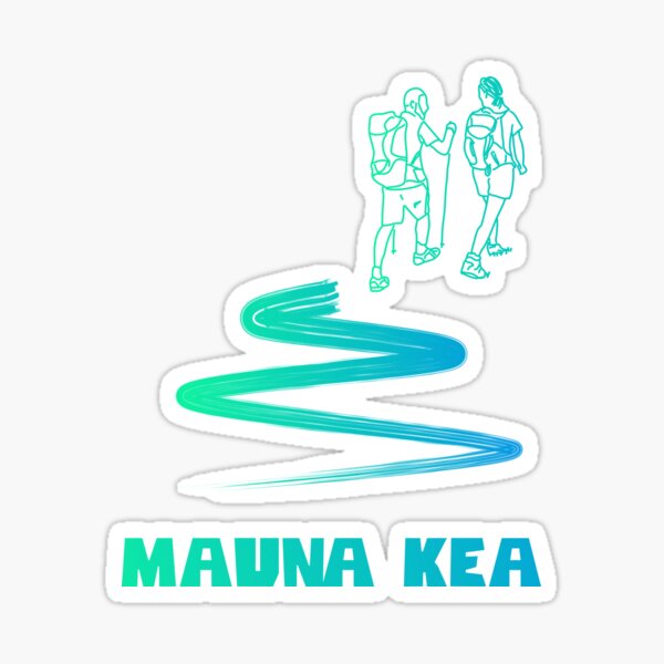 "Mauna Kea" Sticker for Sale by BerlinFIRE | Redbubble