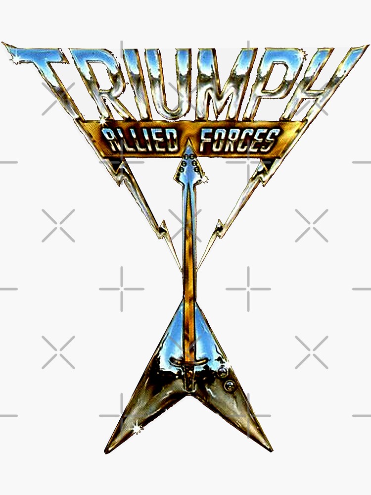 "Triumph Band" Sticker for Sale by Eglaladnor | Redbubble