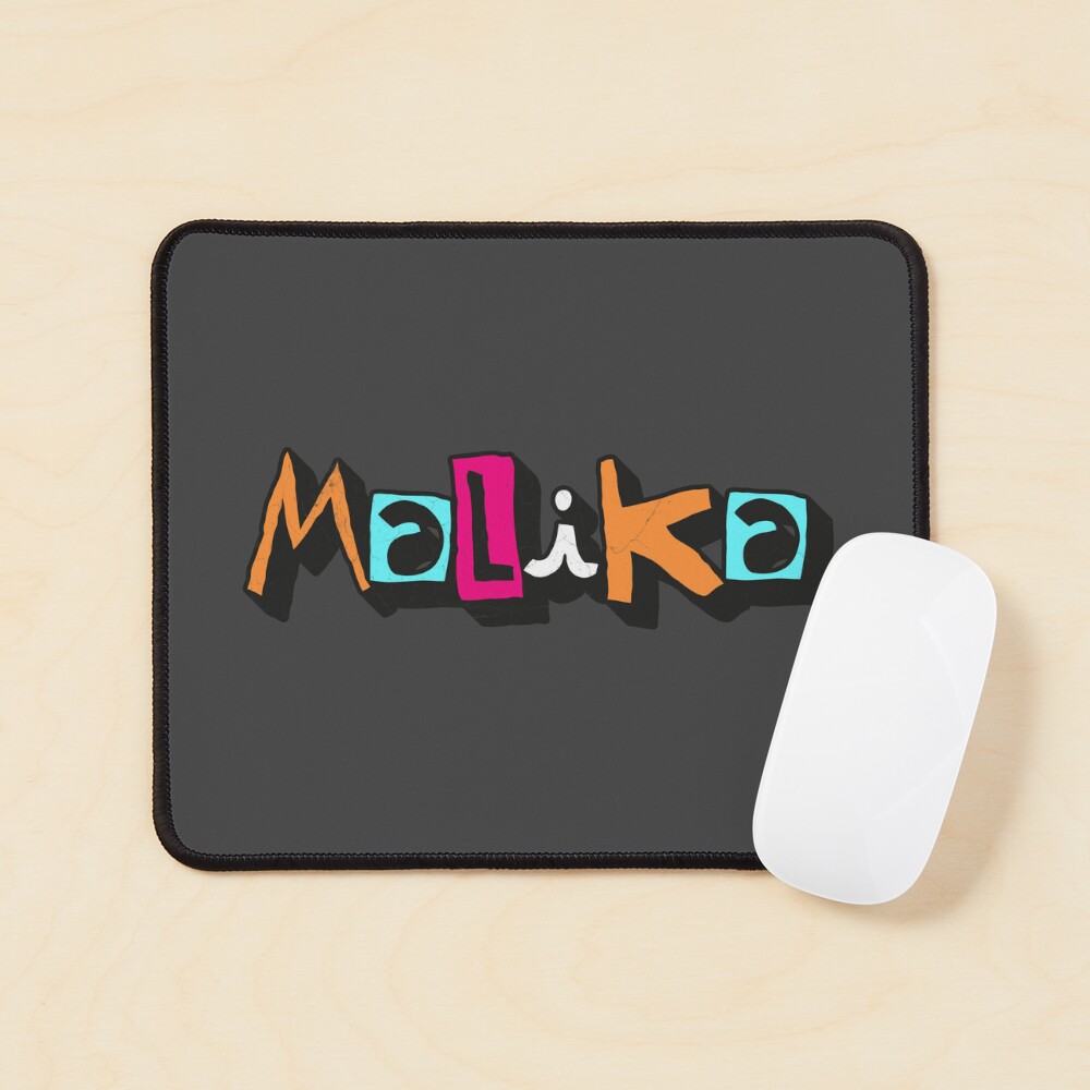 "MALIKA name, My name is Malika" Sticker for Sale by dangerarrow ...
