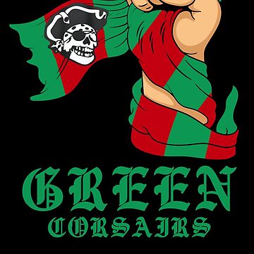 "Ultras Green Corsairs" Essential T-Shirtundefined by Muss 86 | Redbubble