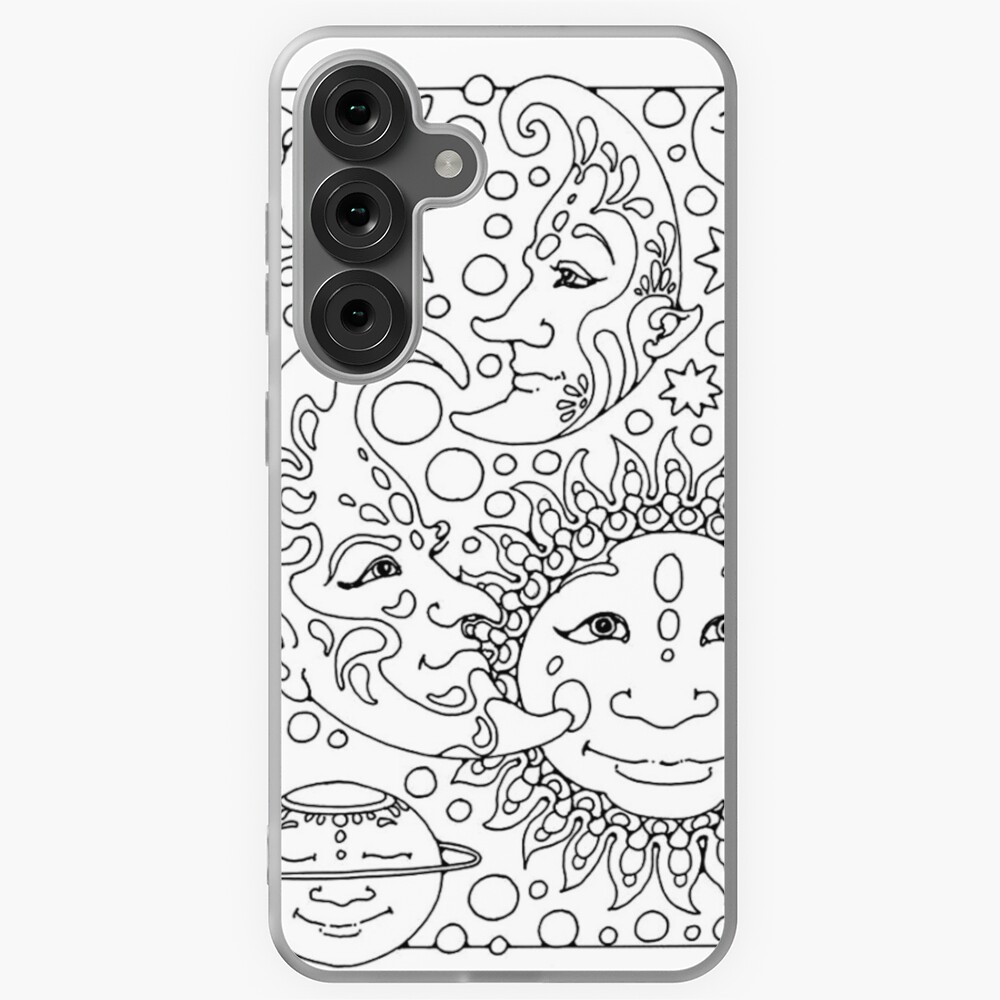 "Adult coloring pages: Astres" Poster by Yuna26 | Redbubble