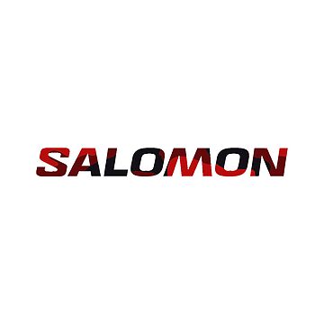 "Salomon - Red camo" Sticker by DRAWINGSOFANA | Redbubble