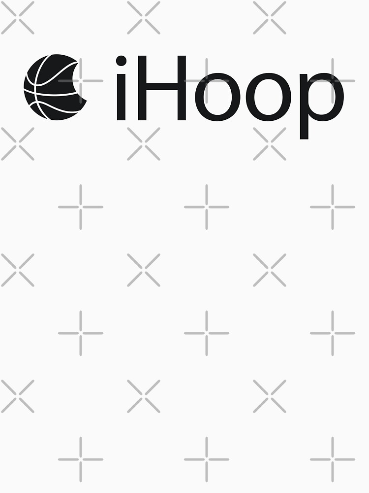 "Ihoop Basketball funny" T-shirt for Sale by TrendingJokes | Redbubble ...