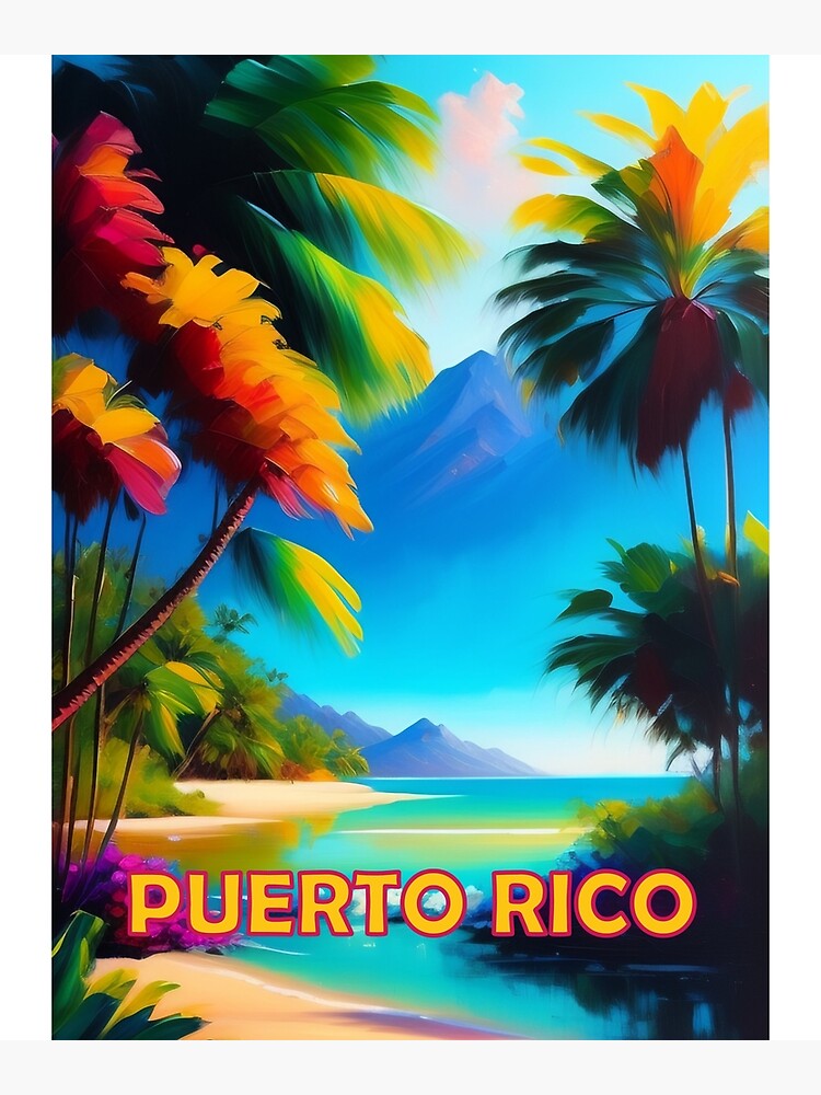 Puerto Rico Premium Matte Vertical Poster sold by Guru Prasad | SKU ...