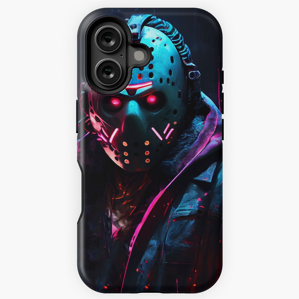 "Jason Voorhees in Cyberpunk City #6" Poster for Sale by ArtisticPandas ...