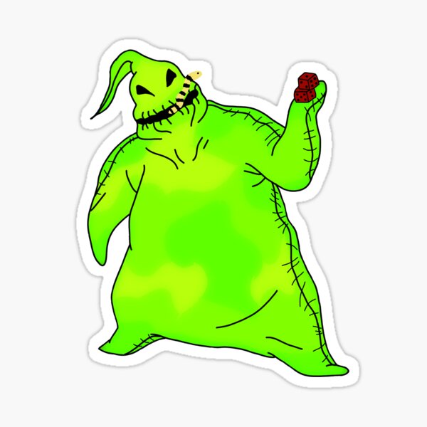 "Oogie Boogie" Sticker for Sale by Alliephotos | Redbubble