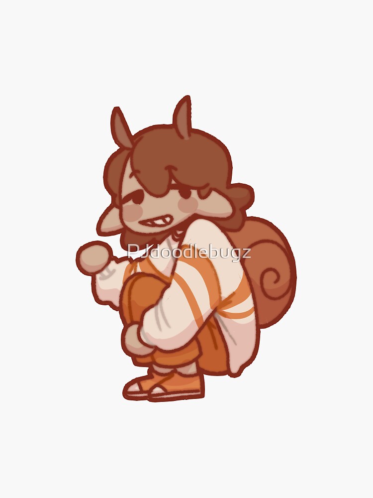"scooter (oc)" Sticker for Sale by PJdoodlebugz | Redbubble