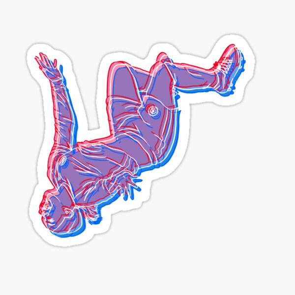 "sam kerr 3D backflip " Sticker for Sale by l-j-sturdee | Redbubble