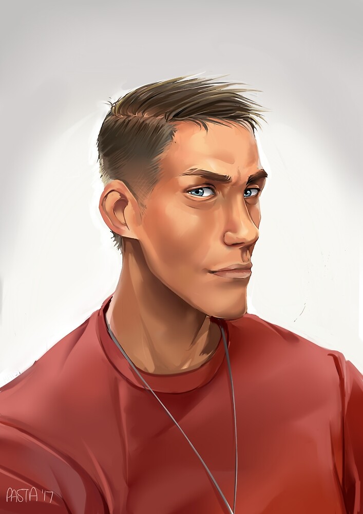 "tf2 scout portrait" by rastamypasta | Redbubble